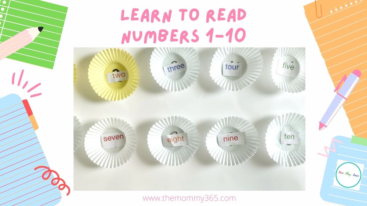 Learn to Read Numbers 1-10